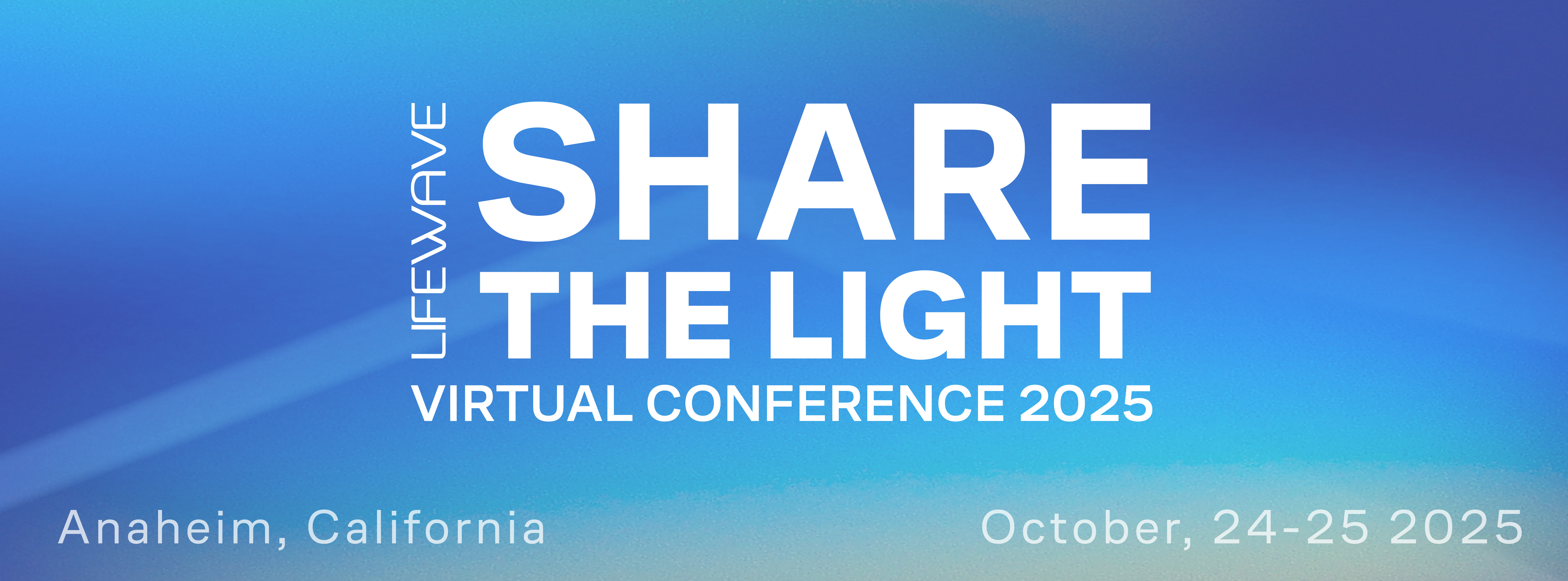 LifeWave's 2025 Virtual Conference - Website