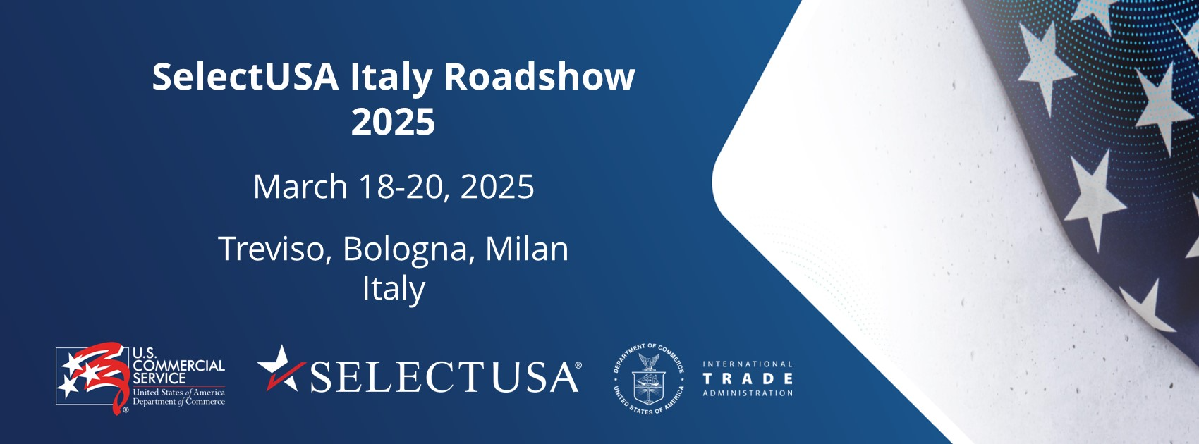 SelectUSA Italy Roadshow 2025 - Hotsite